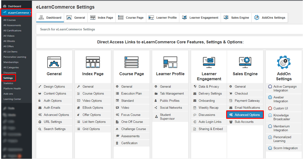 How to create a Membership Upgrade Sequence using the eLearnCommerce Sales Engine ...
