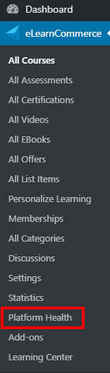 Statistics – System Report – eLearnCommerce Pro